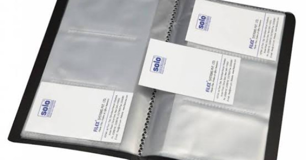 VISITING CARD FOLDER 120CARDS