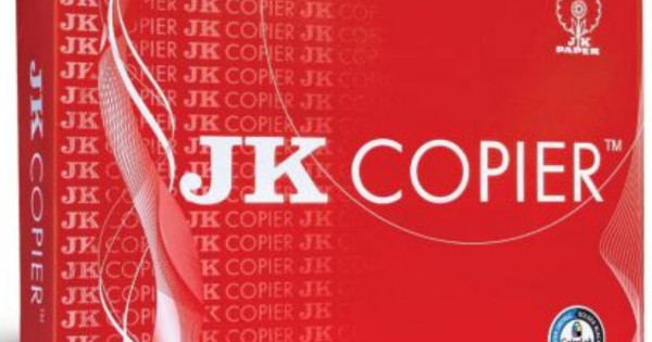 JK Copier A4 size Paper 75GSM, 500 sheets 1 Box= 10 ream,